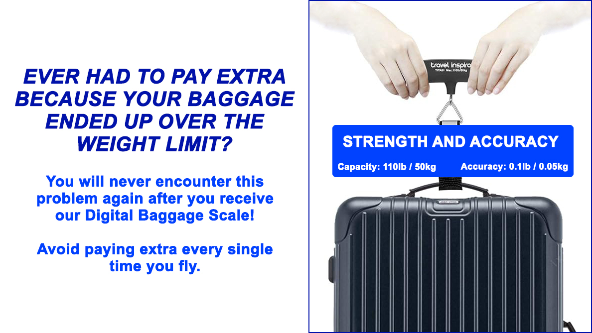 Digital Baggage Scale | BonTec LTD